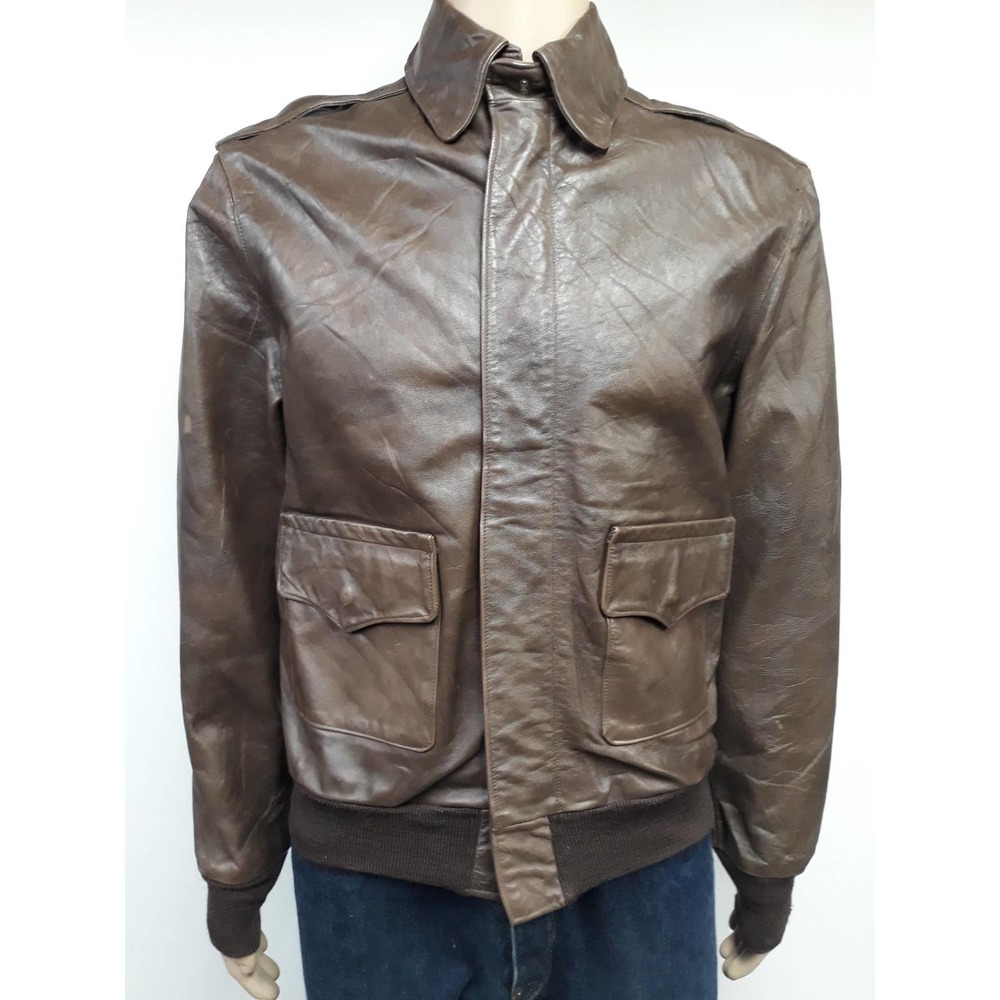 Air Force Willis & Geiger Type A-2 Flight Leather Pil… - Gem
